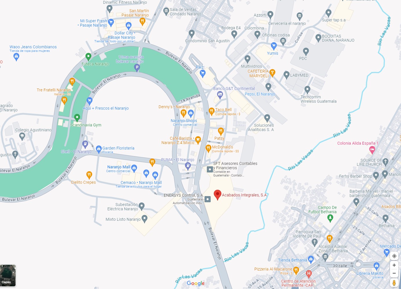 UBICACIÓN – Acabados Integrales